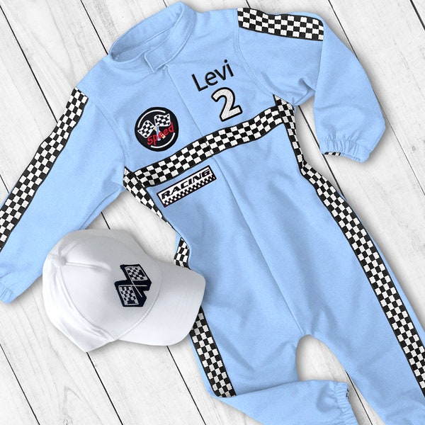 Race Car Suit Toddler - Etsy
