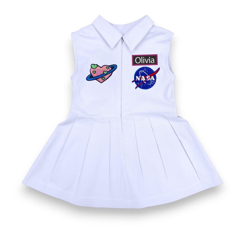 White Dress Space Theme Birthday Party-astronaut Costume-space Baby ...