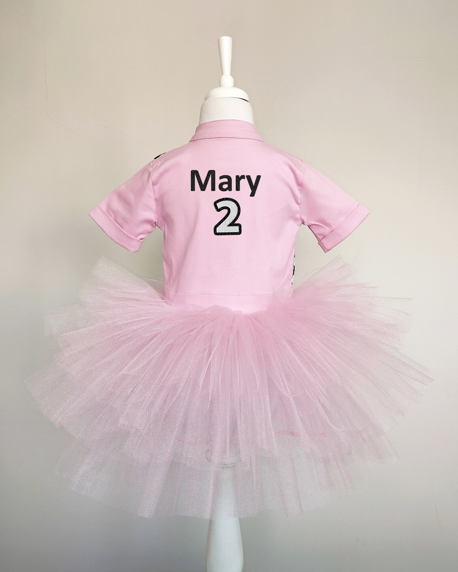 Tutu Checkered Dress Two Fast Birthday Custom Race Suit-race Car ...