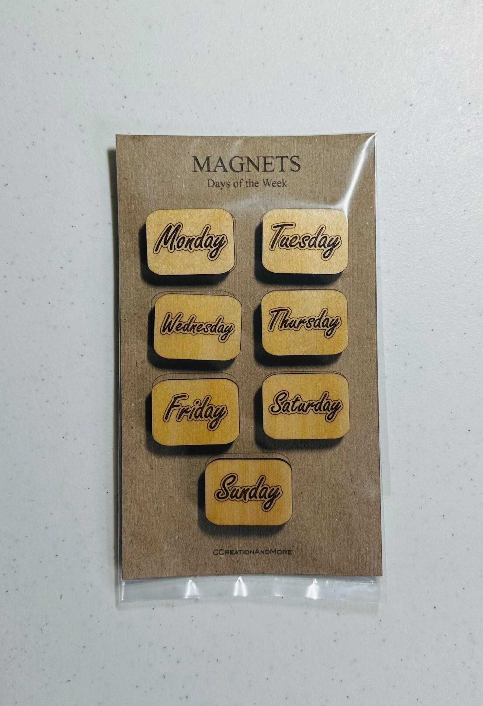 Days of the Week Magnets, Strong Magnets, Daily Magnets - Etsy
