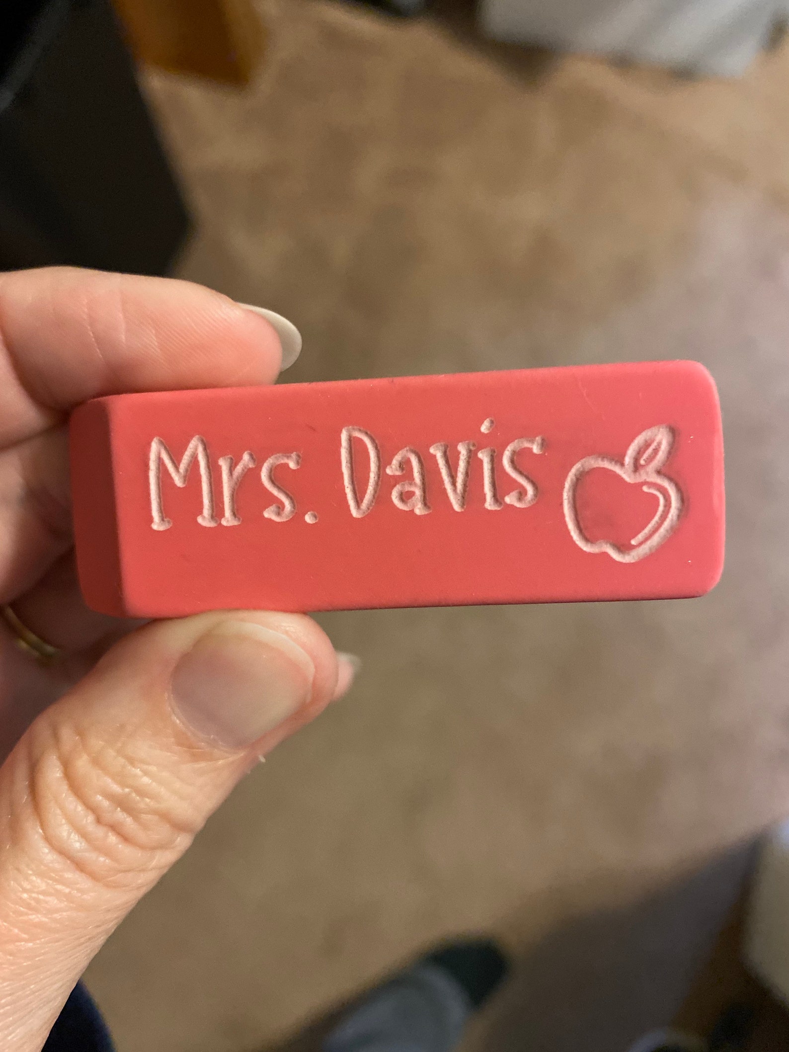 Personalized Pencils Personalized Erasers Inspirational - Etsy