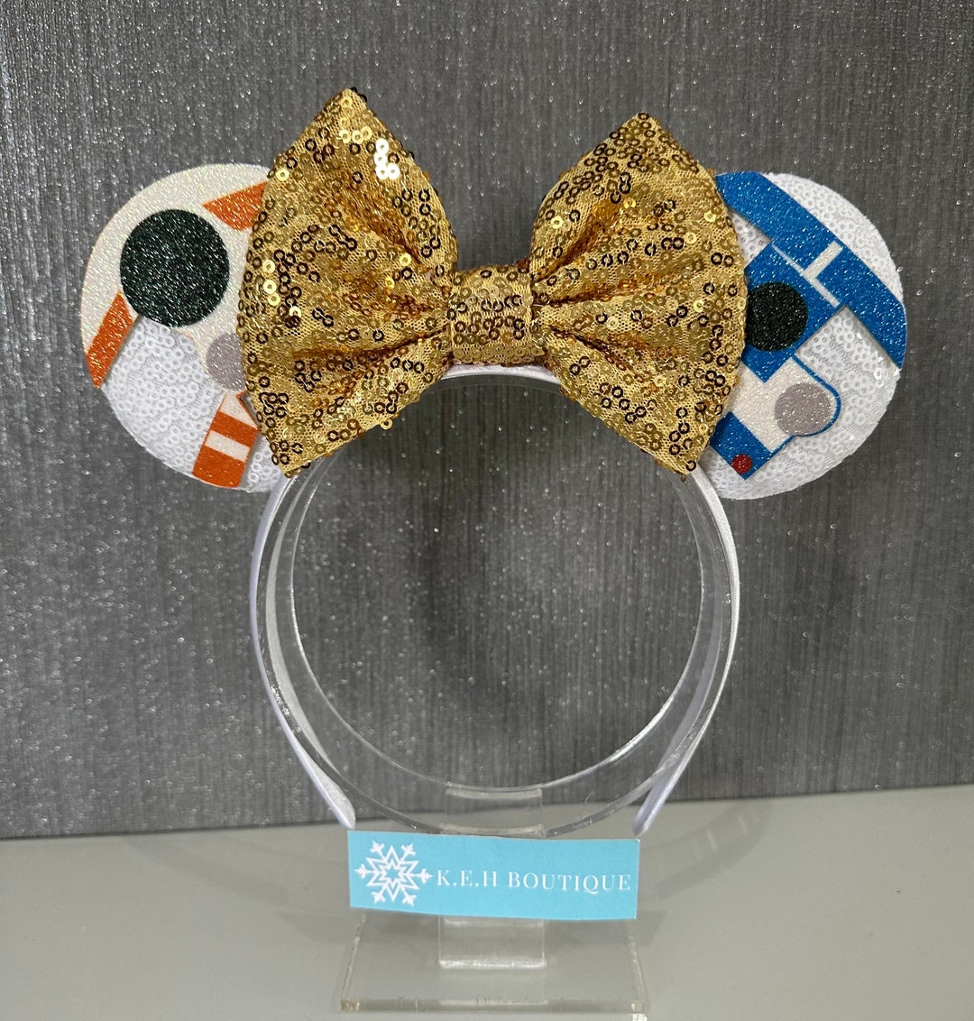 Star Wars Droid R2-D2 BB-8 Disney Inspired Mickey Minnie Mouse Ears ...