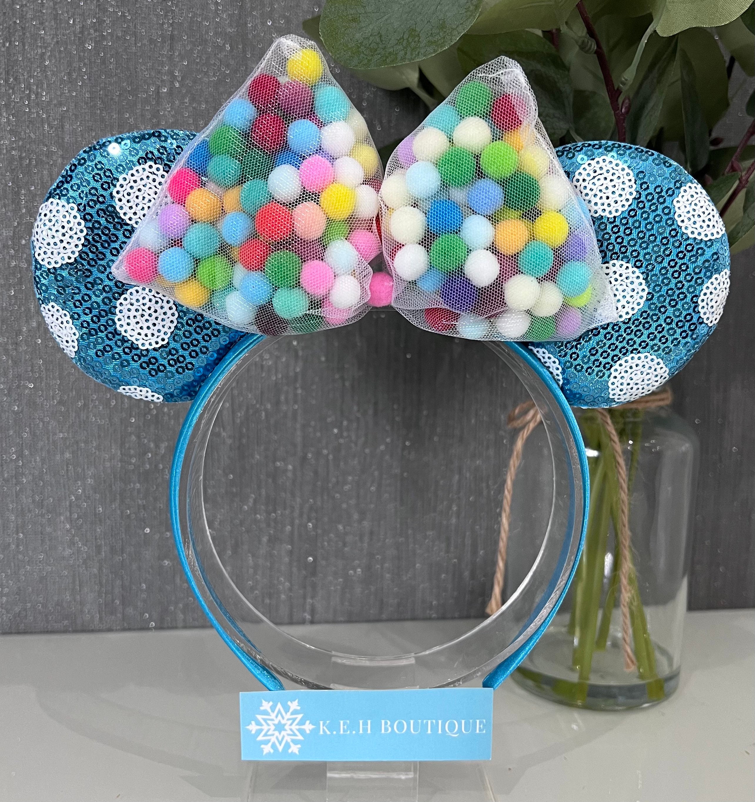 Disney up Inspired Mickey Minnie Mouse Ears Headband - Etsy