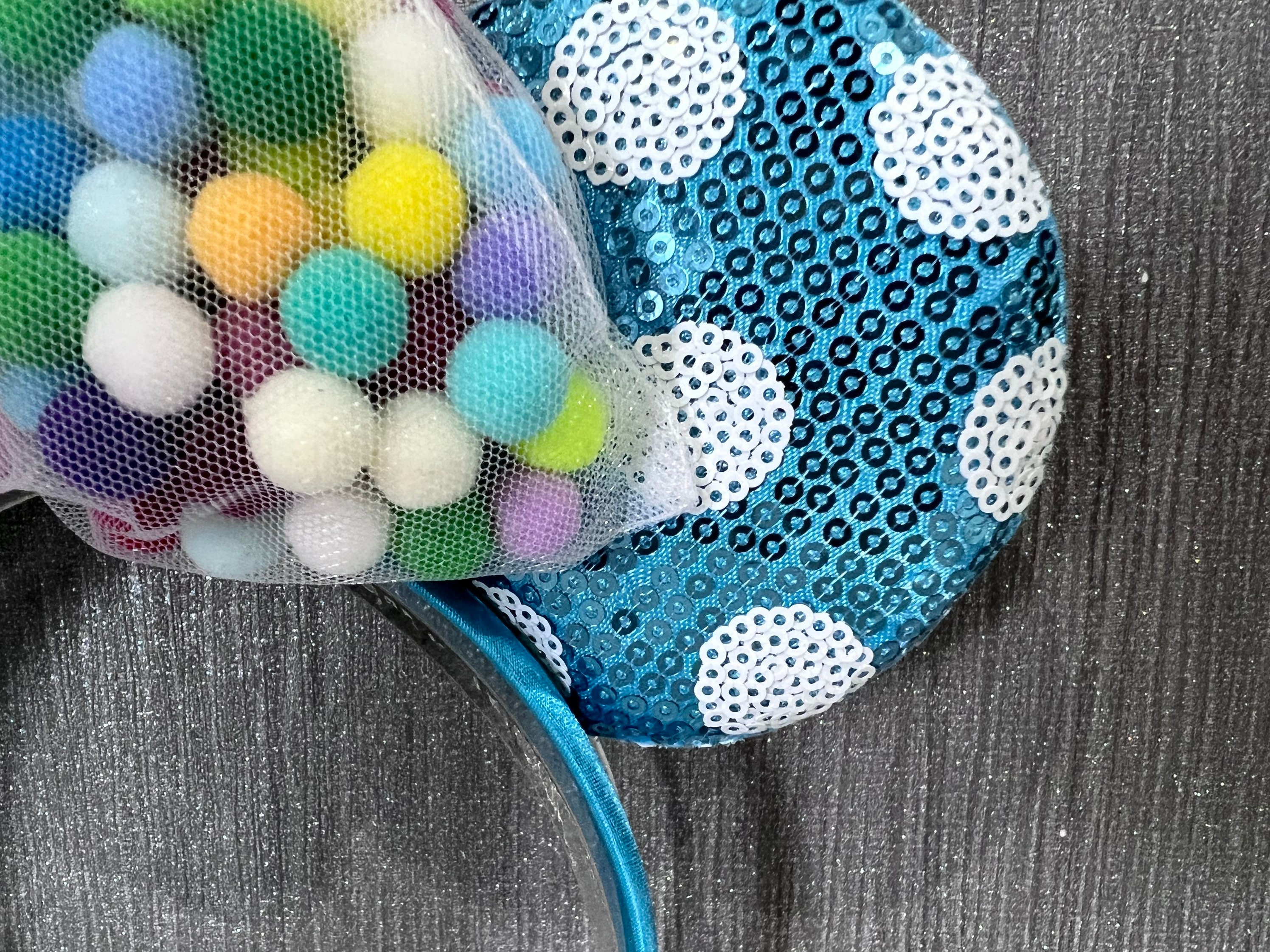 Disney up Inspired Mickey Minnie Mouse Ears Headband - Etsy