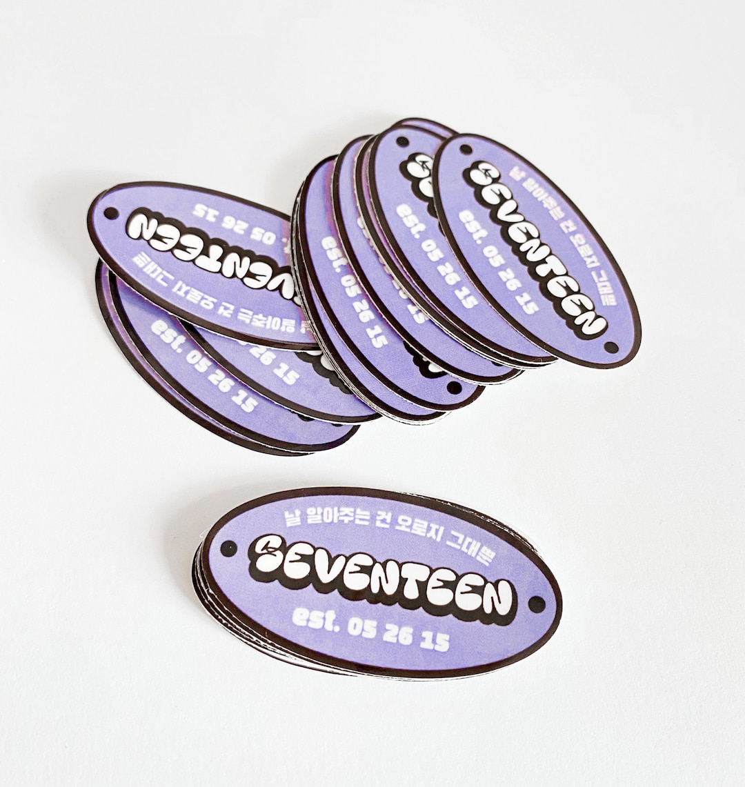 SEVENTEEN Sticker / Minimal Illustration / Waterproof - Etsy