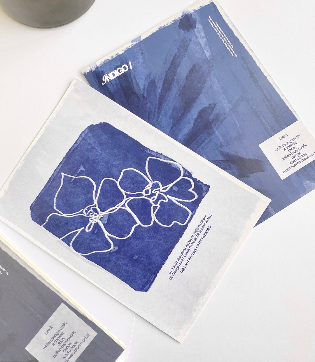 Indigo Rm Print | Namjoon Bts Poster Art Decor - Etsy