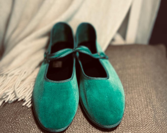Friulane, Mary Jane, Ballerina, Velvet Slippers, Venetian, Mary Jane ...