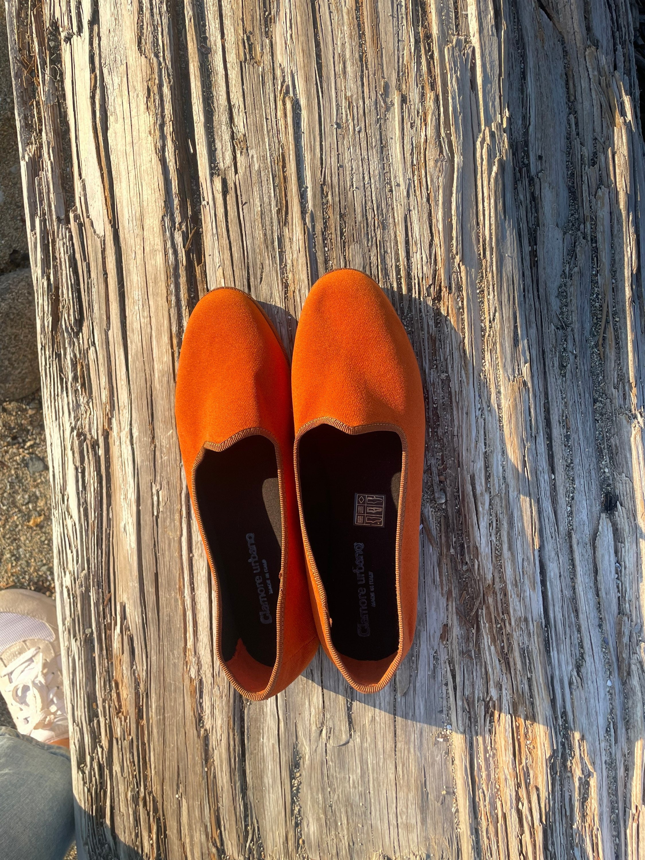 Burnt Orange Slippers - Etsy