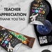 Galaxy Themed TEACHER APPRECIATION Thank You Tags Sign Poster Staff ...