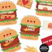 Burger Fast Food TEACHER APPRECIATION Gift Card Holder Coach Thank You ...