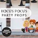 HOCUS POCUS Big Decor Cutout Props DIGITAL Printable Halloween Party ...