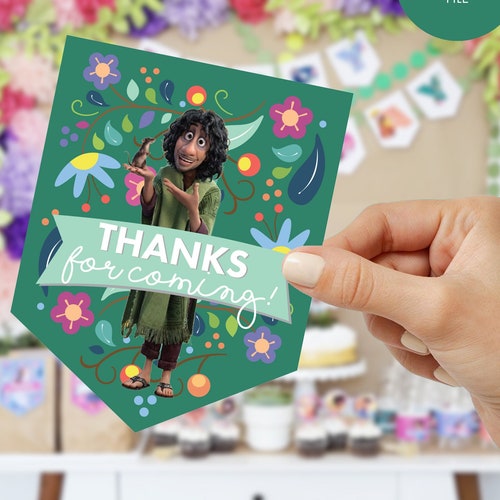 ENCANTO Party Food Labels Cards Kids Birthday Decorations - Etsy Canada