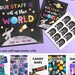 Galaxy Themed TEACHER APPRECIATION Thank You Tags Sign Poster Staff ...