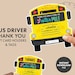 BUS DRIVER APPRECIATION Gift Card Holder & Tags Thank You Printable ...