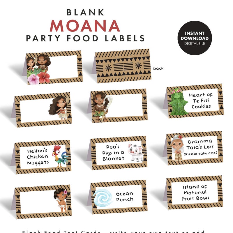 Moana Decorations - Etsy