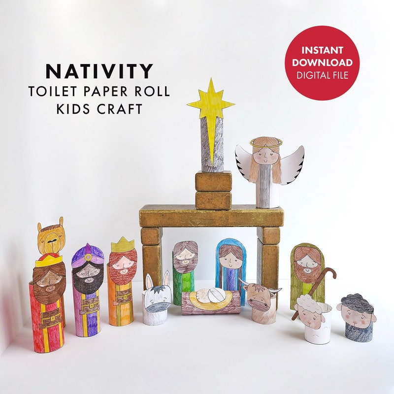 Nativity Paper - Etsy