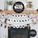 Personalized STAR WARS Kids Birthday Party Banner Garland Party ...