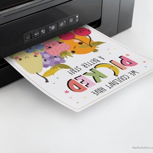 Fruit TEACHER APPRECIATION Idea Sign Poster Thank You Staff Printable ...