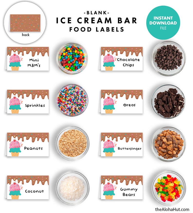 Ice Cream TEACHER APPRECIATION Poster Party Staff Appreciation - Etsy