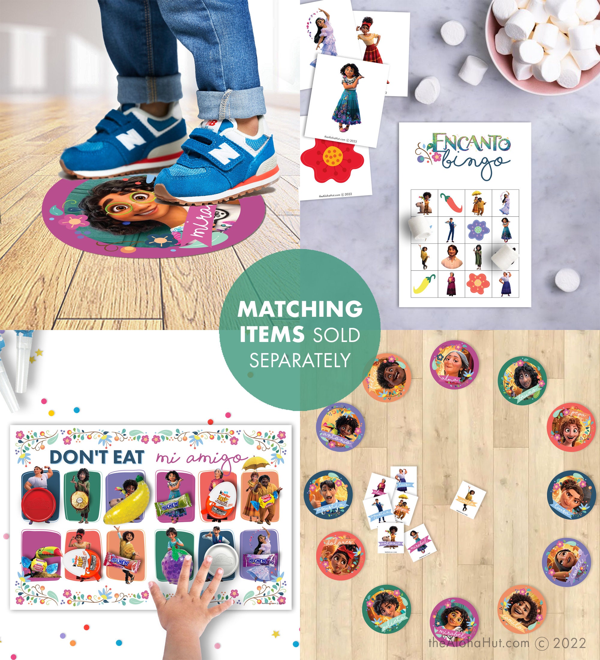 ENCANTO Party Food Labels Cards Kids Birthday Decorations - Etsy UK