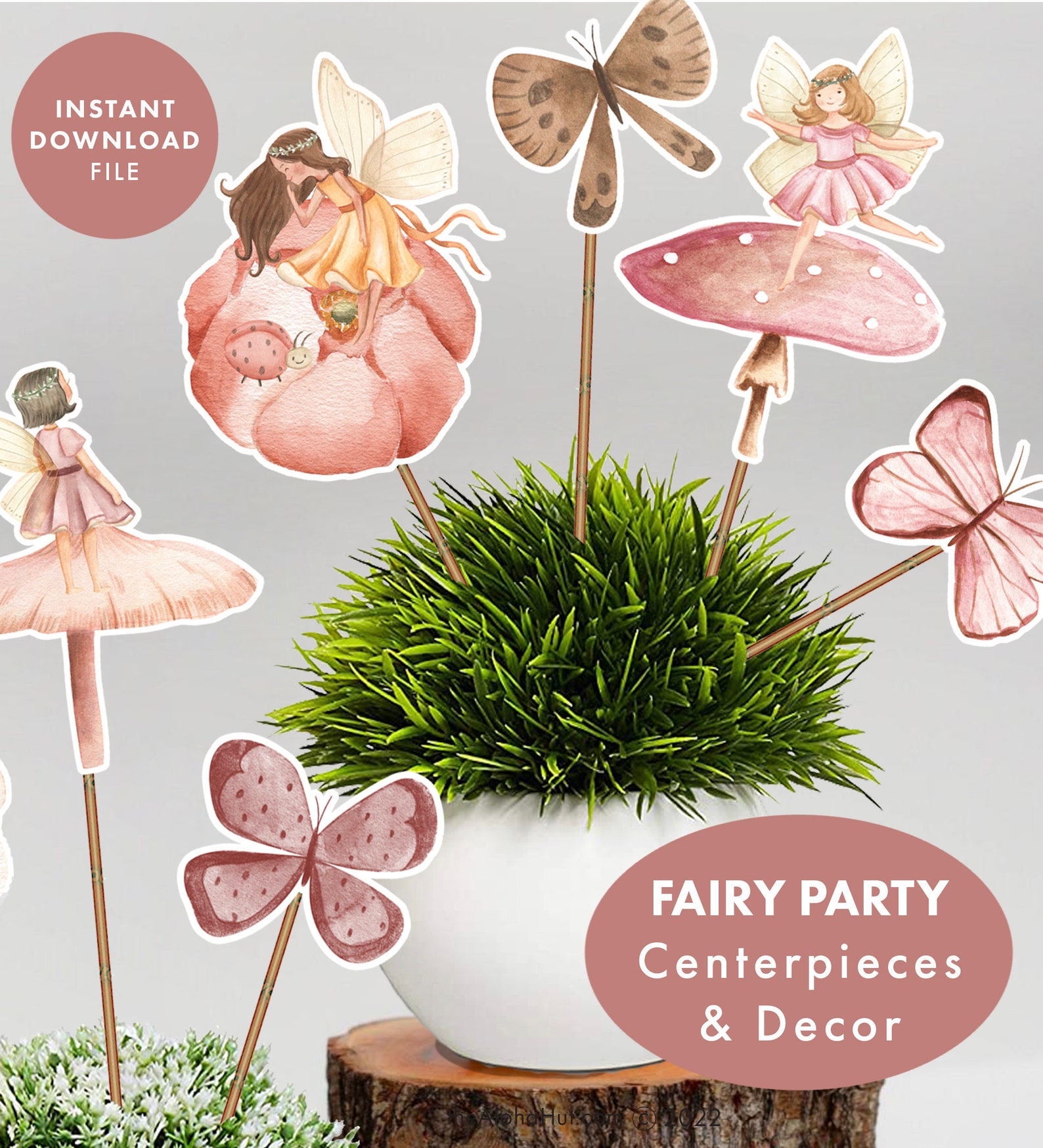 FAIRY CENTERPIECES Fairy Party Table Decor Fairy Birthday Cake - Etsy