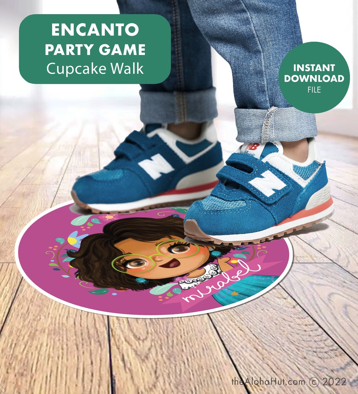 ENCANTO Kids Birthday Party Cake Walk Cupcake Walk Game Party - Etsy
