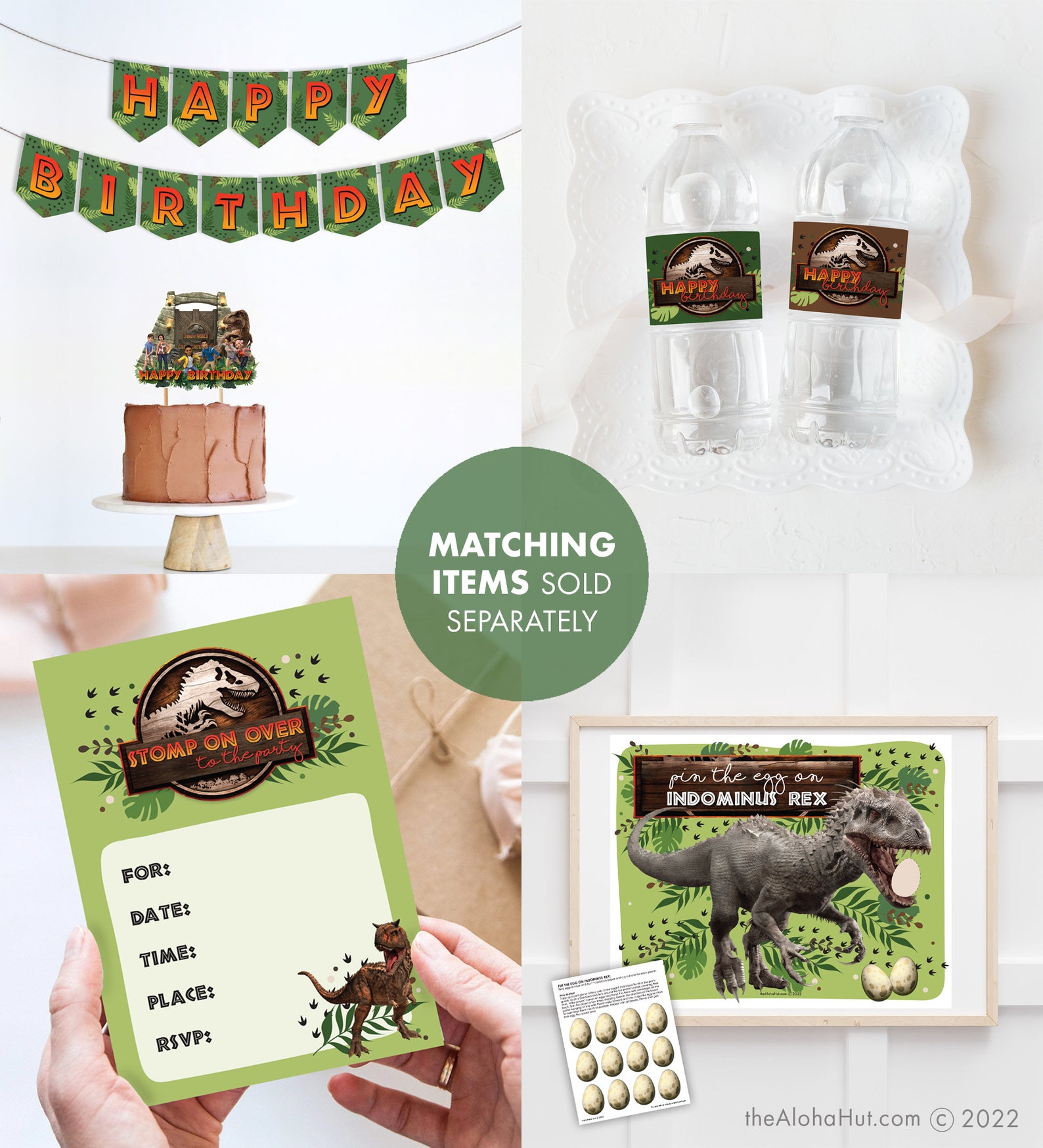 JURASSIC WORLD Dinosaur Kids Birthday Party Bingo Game Instant - Etsy