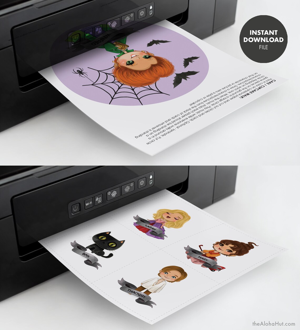 HOCUS POCUS Kids Halloween Party Game Cake Walk Cupcake - Etsy