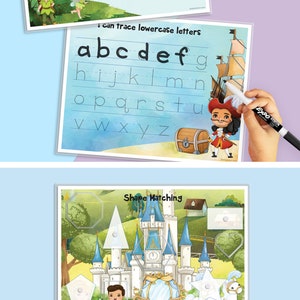 Personalized TODDLER BUSY BOOK Bundle Fairy Tales Printable Preschool ...
