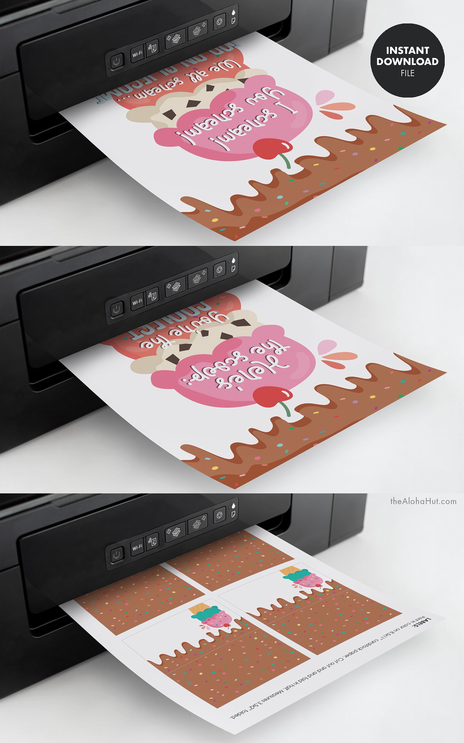 Ice Cream TEACHER APPRECIATION Poster Party Staff Appreciation - Etsy