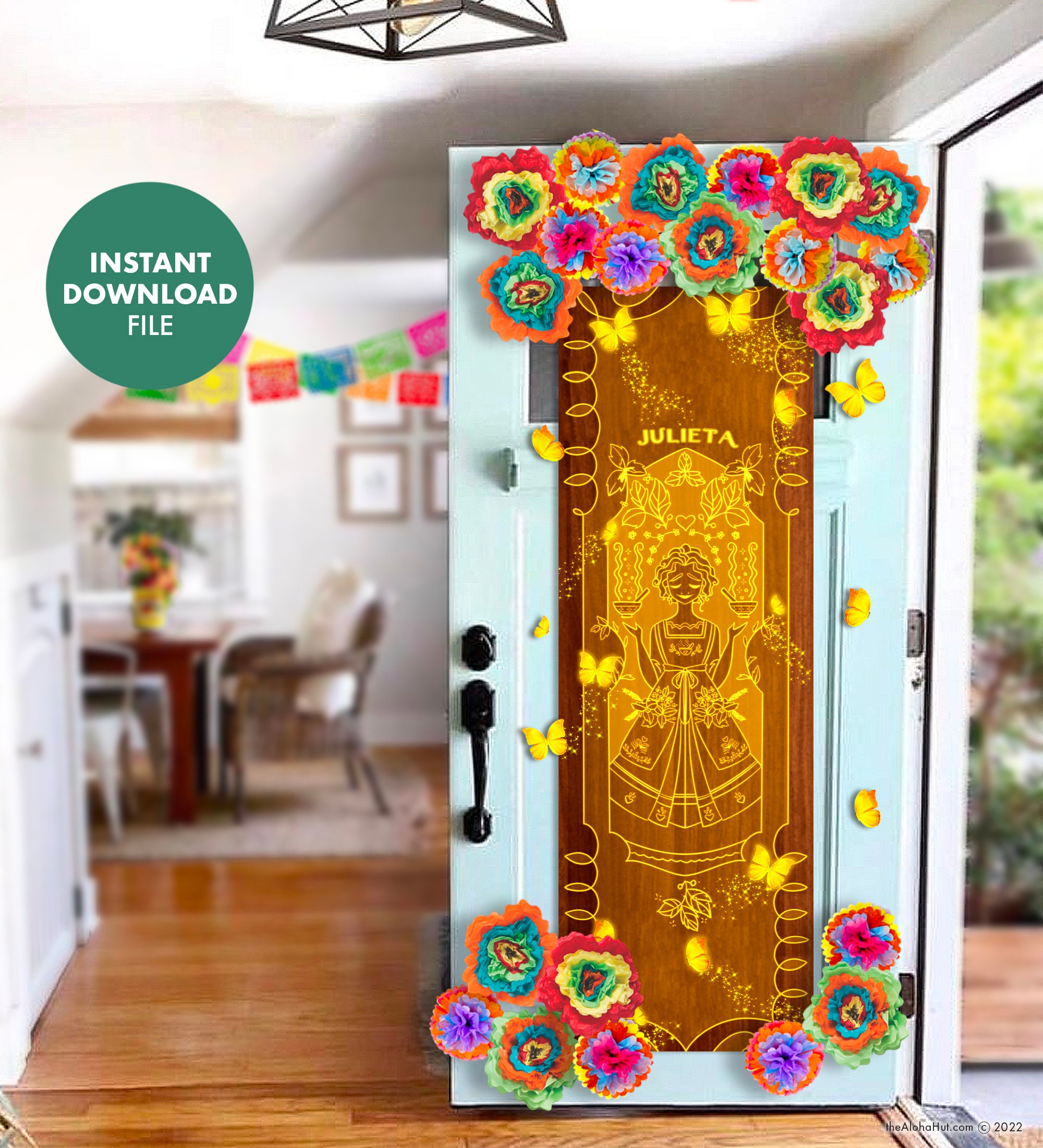 ENCANTO Door Poster JULIETA Door Kids Birthday Party Poster - Etsy