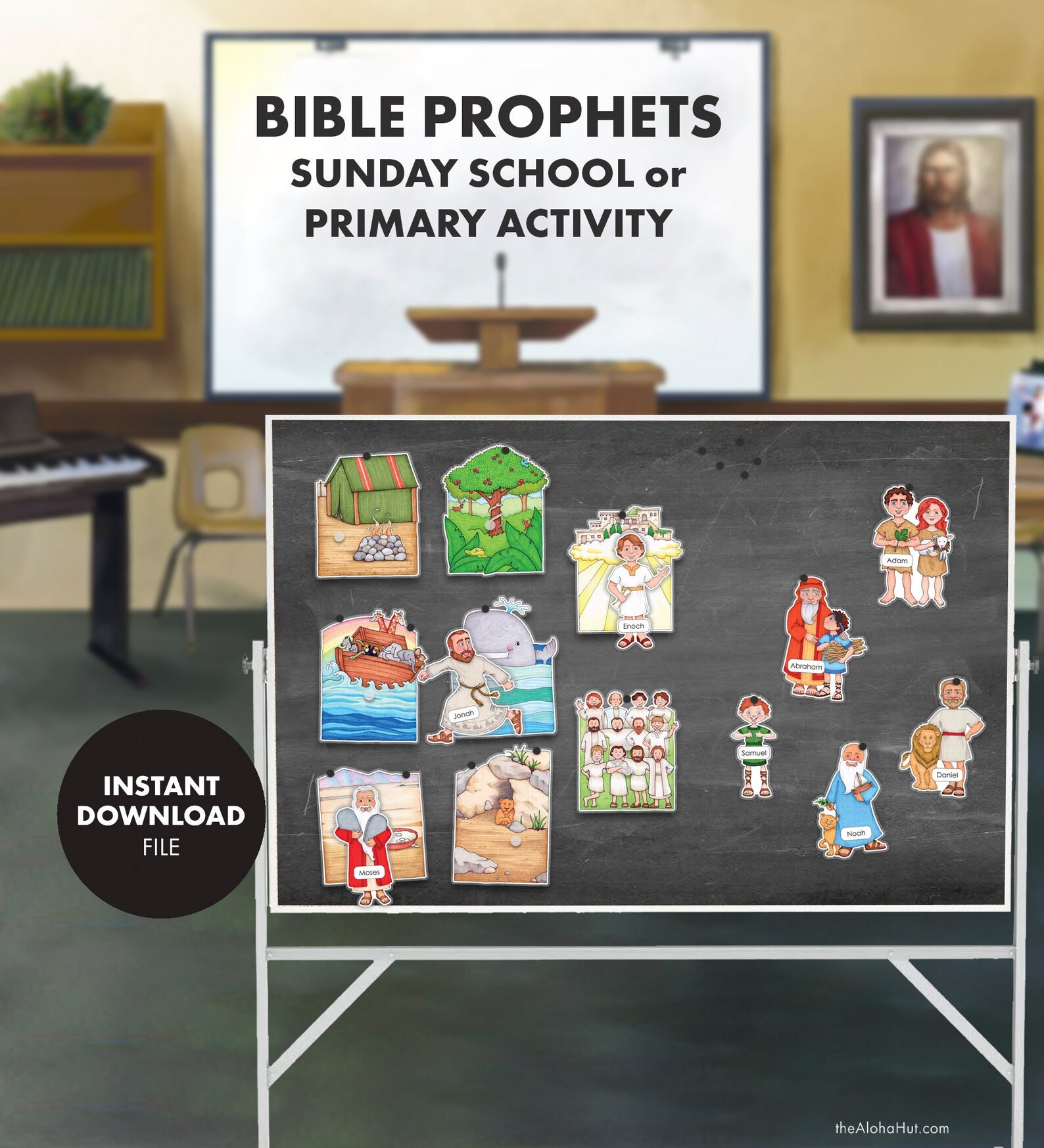 FOLLOW THE PROPHET Printable Activity Pages Religious - Etsy