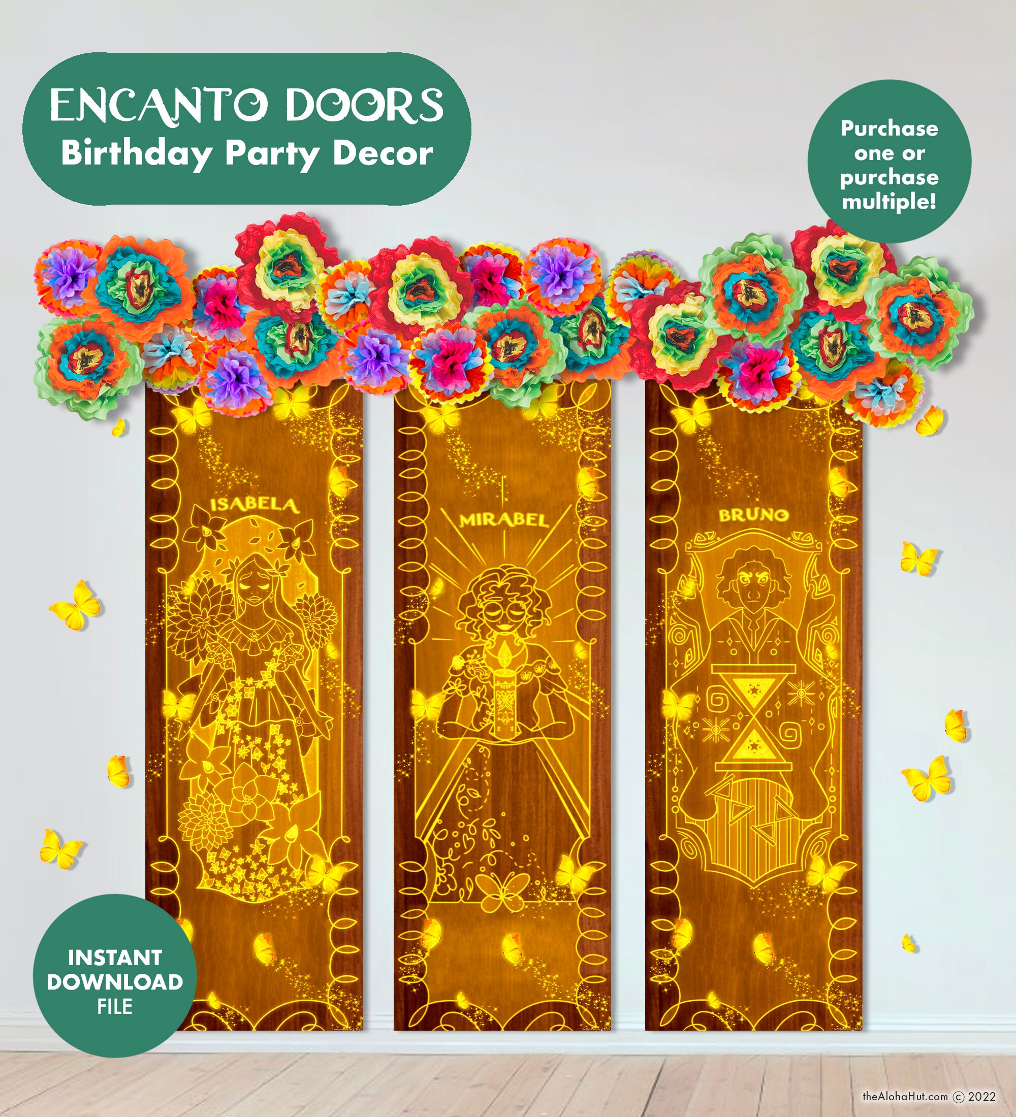 ENCANTO Door Poster BRUNO Door Kids Birthday Party Poster Door | Etsy