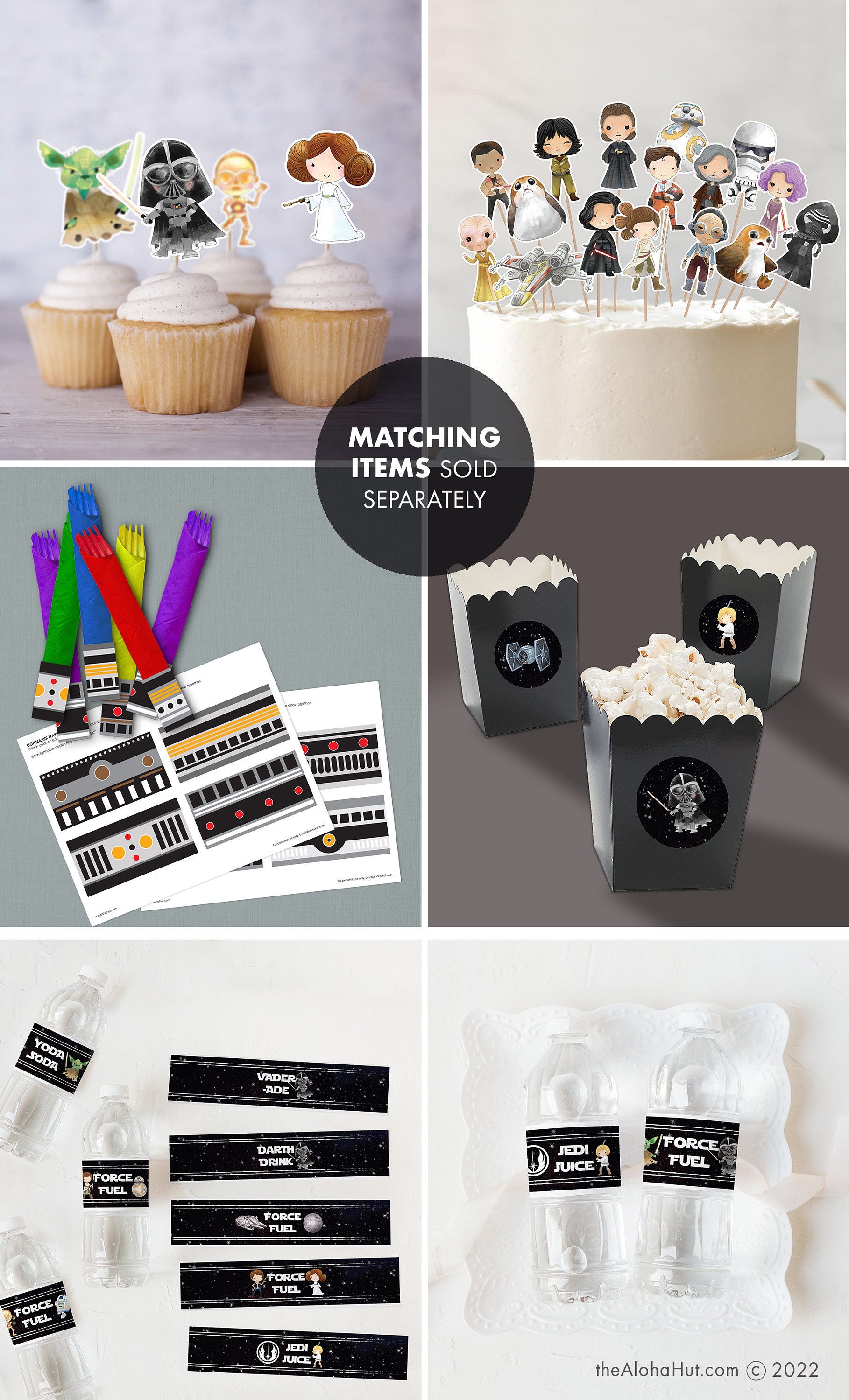 Personalized STAR WARS Kids Birthday Party Banner Garland - Etsy