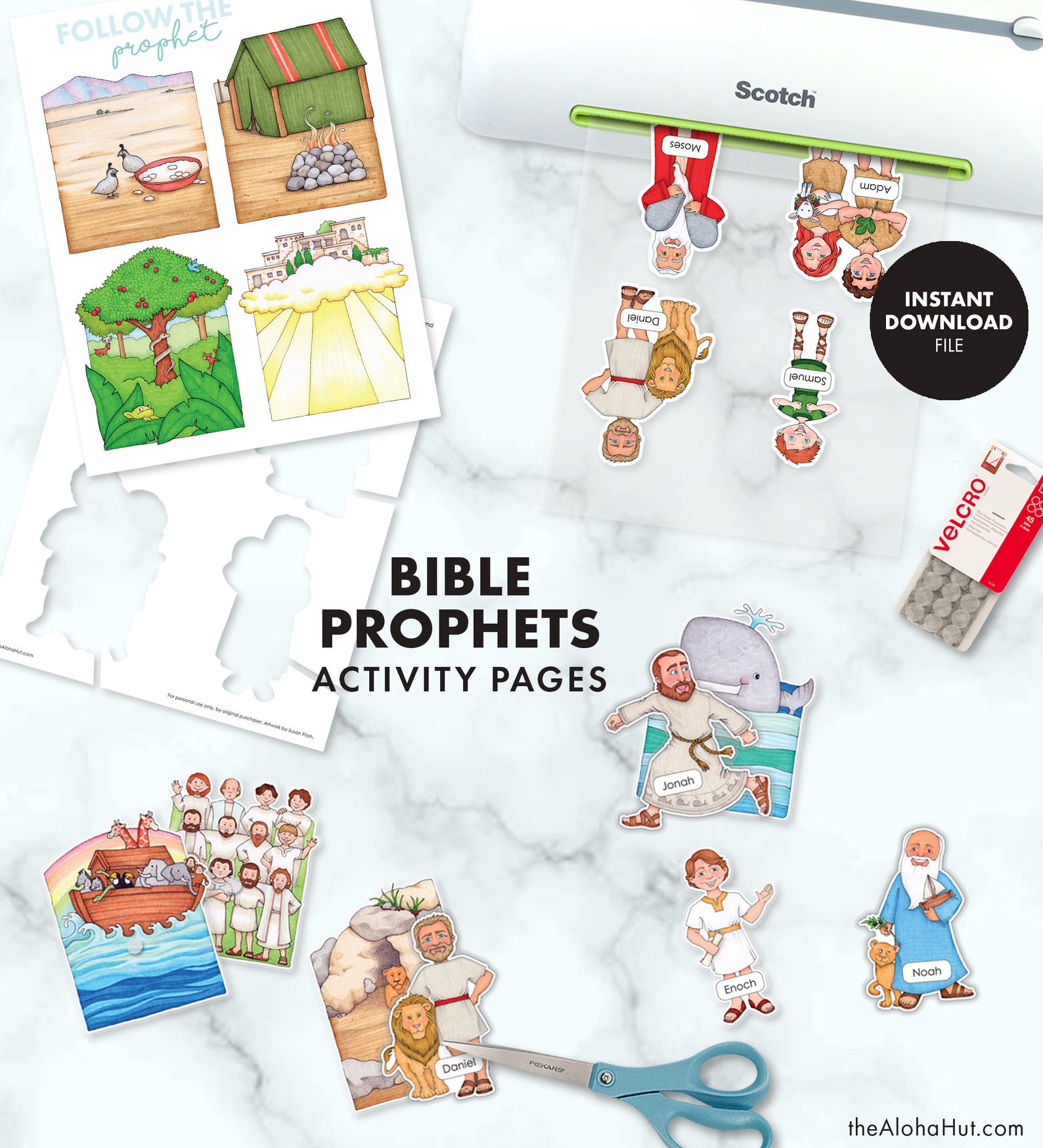 FOLLOW THE PROPHET Printable Activity Pages Religious - Etsy