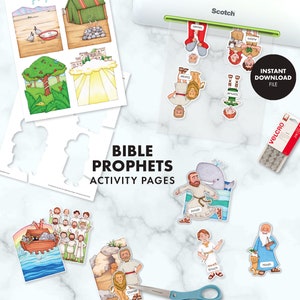 FOLLOW THE PROPHET Printable Activity Pages Religious Christian Kids ...