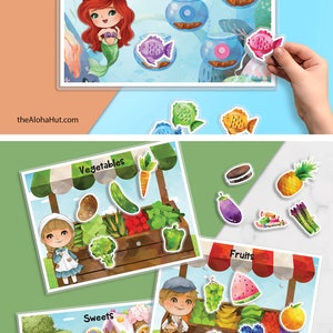 Personalized TODDLER BUSY BOOK Bundle Fairy Tales Printable Preschool ...