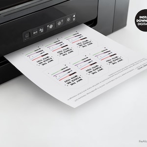 STAR WARS LIGHTSABER Party Favor Tags Birthday Decorations Decor ...