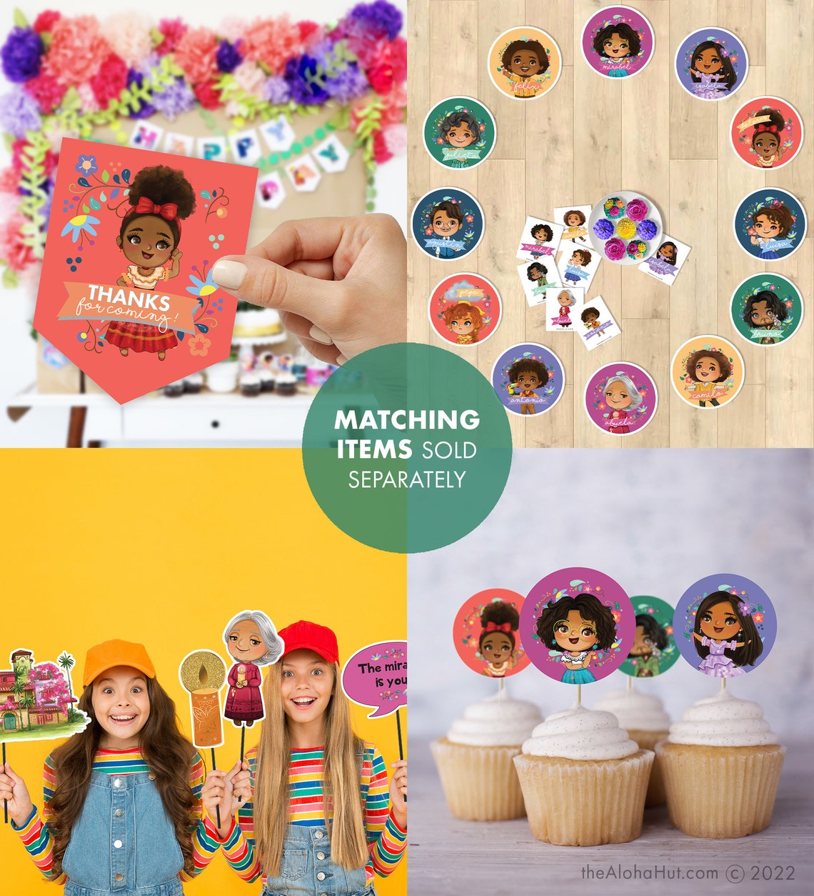 ENCANTO Kids Birthday Party Cake Walk Cupcake Walk Game Party - Etsy