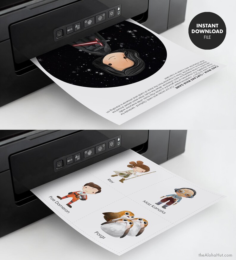 STAR WARS Kids Birthday Party Cake Walk Cupcake Walk Game - Etsy