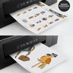 PIRATE Scavenger Hunt Game Kids Birthday Party Printable Digital Ship ...