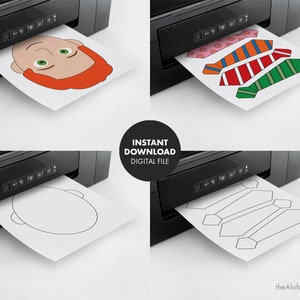 FATHER'S DAY Gift & Game Pin the Tie on Dad Singing Time Preschool ...