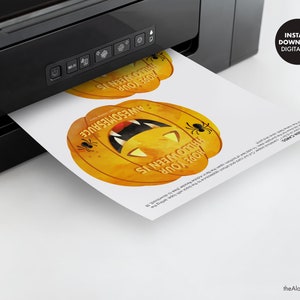 EDITABLE Halloween Gift Tag APPLESAUCE Halloween Printable Classroom ...