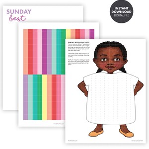 WEAVING & BRAIDING Printable Activity Pages Sunday Best Kids Christian ...