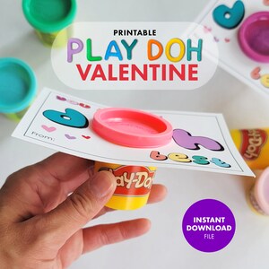 Play Doh PRINTABLE VALENTINE You Are Doh Best Valentine's Day Kids ...