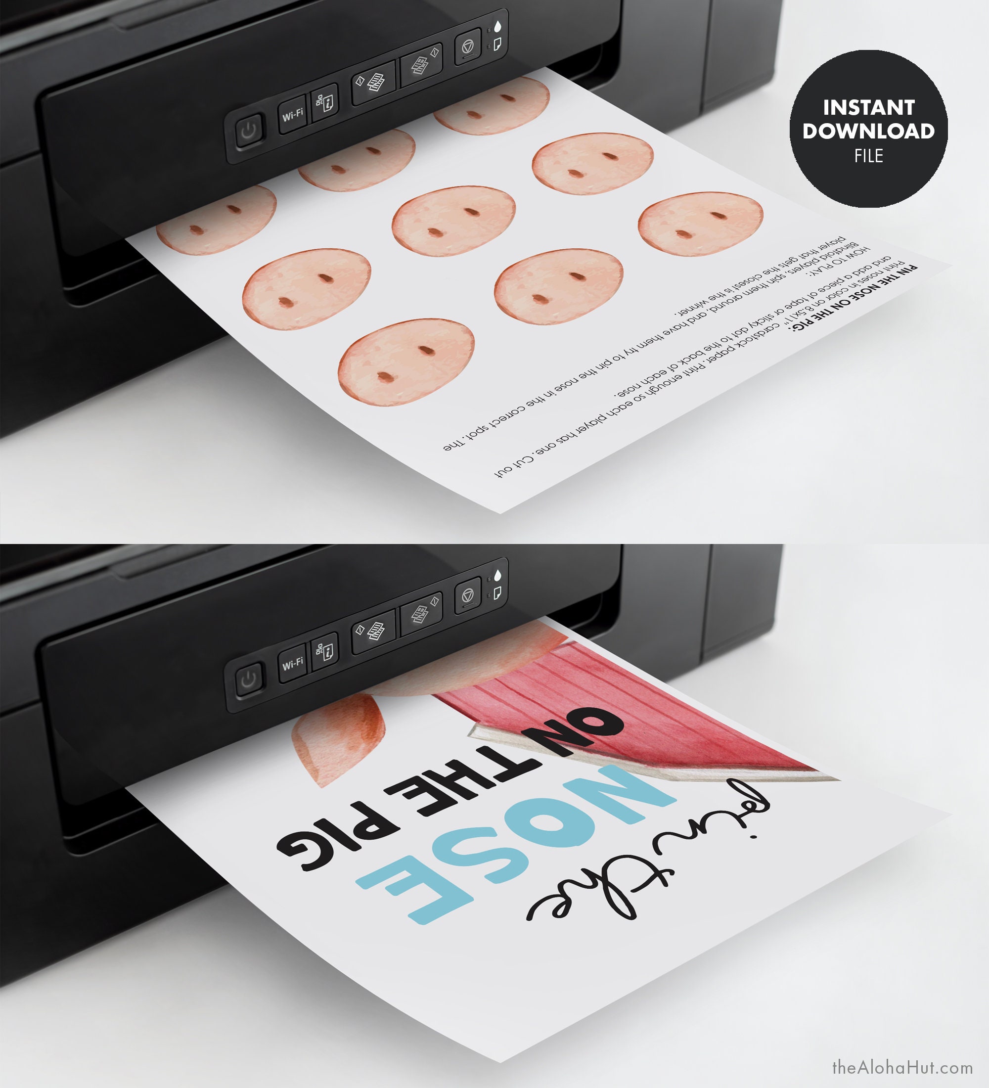 FARM ANIMAL Kids Birthday Party Pin the Tail Game Party Games - Etsy