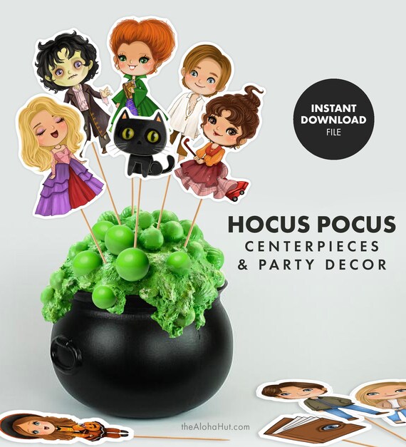 HOCUS POCUS Halloween Party Centerpieces Decor Decoration - Etsy Australia
