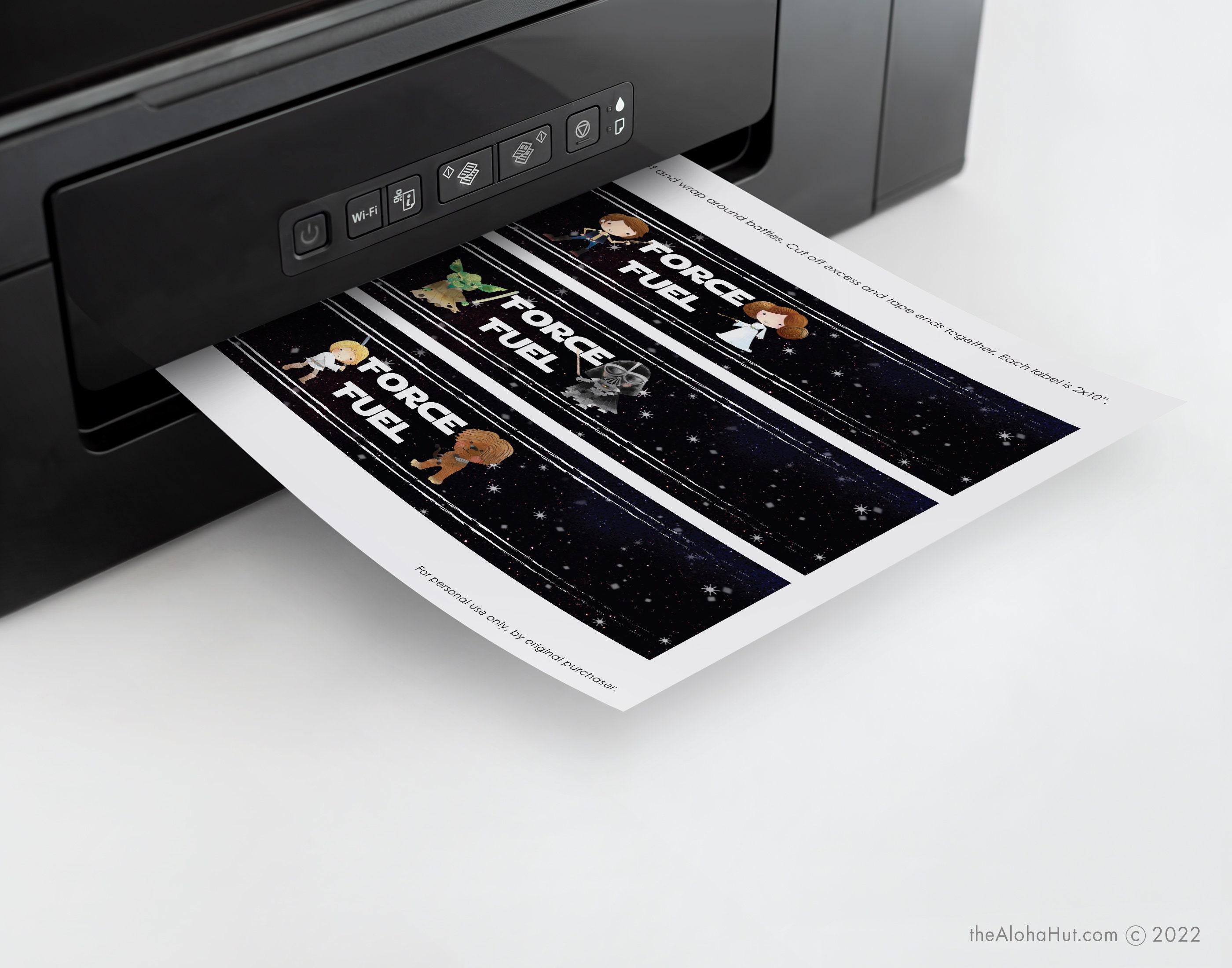 STAR WARS Party Drink Labels Cards Kids Birthday Decorations - Etsy