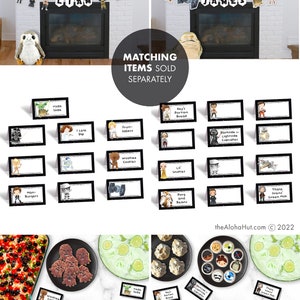 STAR WARS Party Food Labels Cards Kids Birthday Decorations Decor the ...