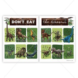 JURASSIC WORLD Kids Birthday Party Game Don't Eat Pete Game Camp ...